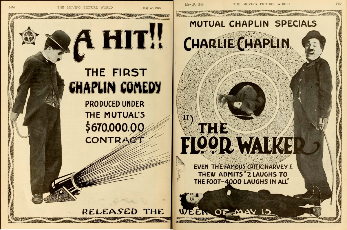 The Floorwalker (Charlie Chaplin, 1916) | Cinema, etc.